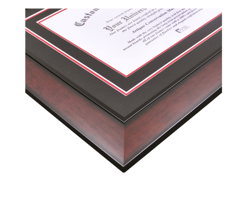 Texas A&M University 16w x 12.5hBlack and Maroon Diploma Frame – CI Frames
