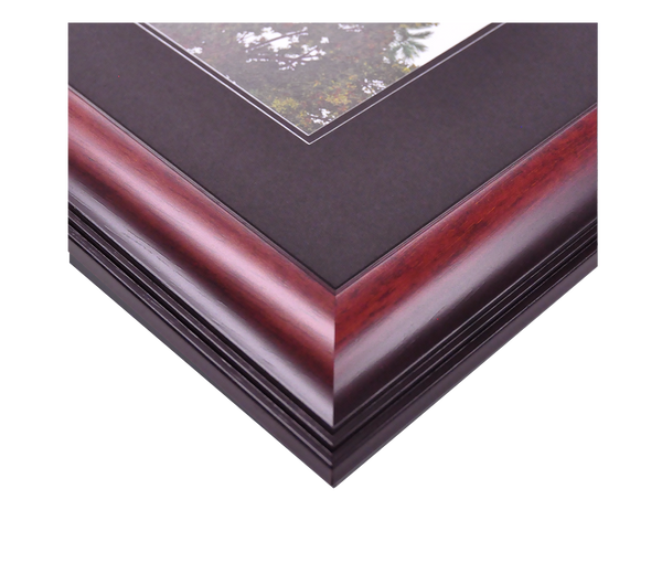 Navy 8.5x11 Discharge Legacy Frame with Silver Medallion – CI Frames