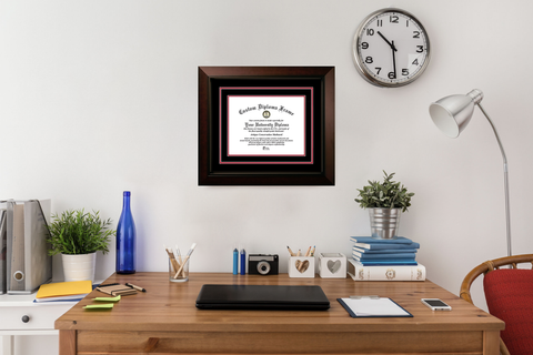 Texas A&M University 16w x 12.5hBlack and Maroon Diploma Frame – CI Frames