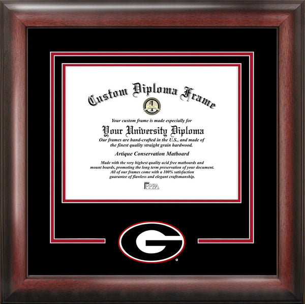 University of Georgia Bulldogs 15w x 12h Spirit Diploma Frame – CI Frames