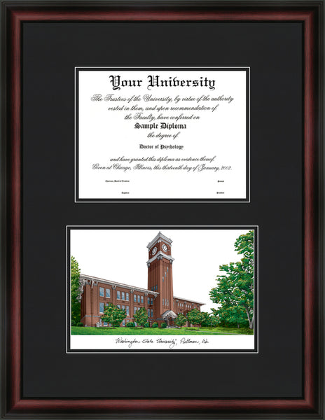 Washington State University Diplomate Diploma Frame – CI Frames